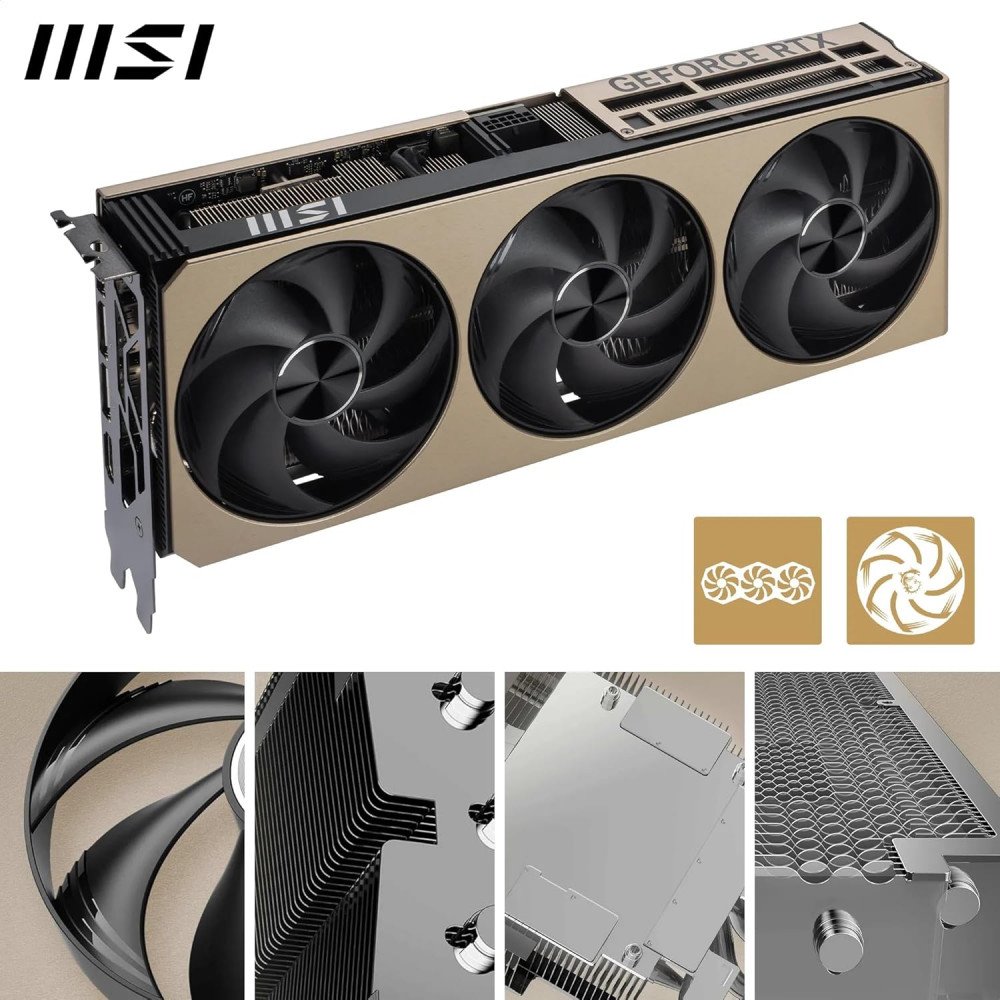 MSI GeForce RTX 5070 INSPIRE 3X OC Graphics Card +MSI MAG A750BN PCIE5 ...