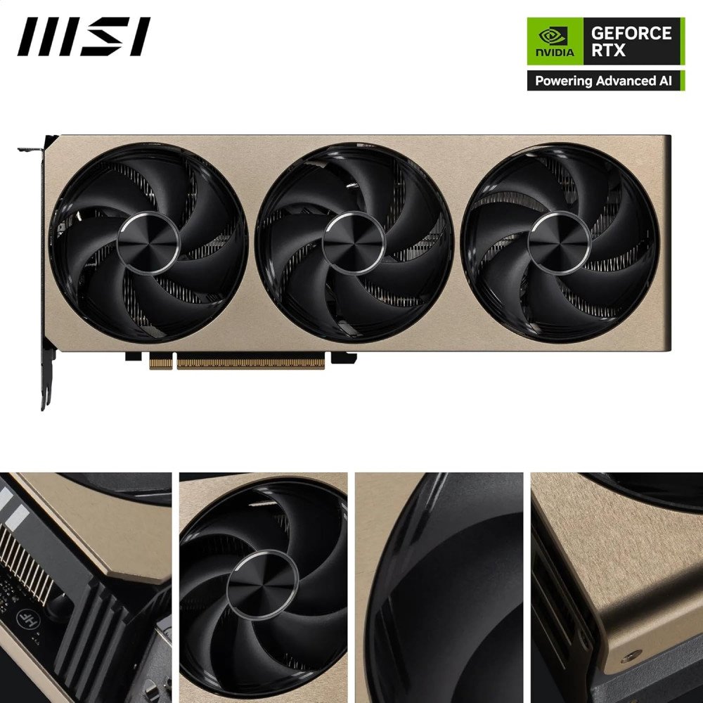 MSI GeForce RTX 5070 INSPIRE 3X OC Graphics Card +MSI MAG A750BN PCIE5 ...